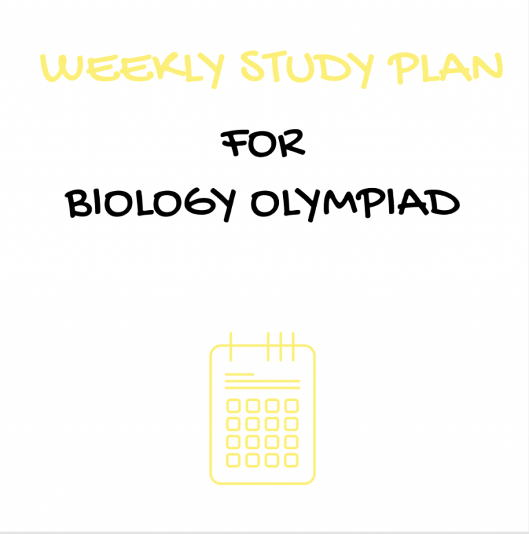 Biology Olympiad Study Plan | Biolympiads