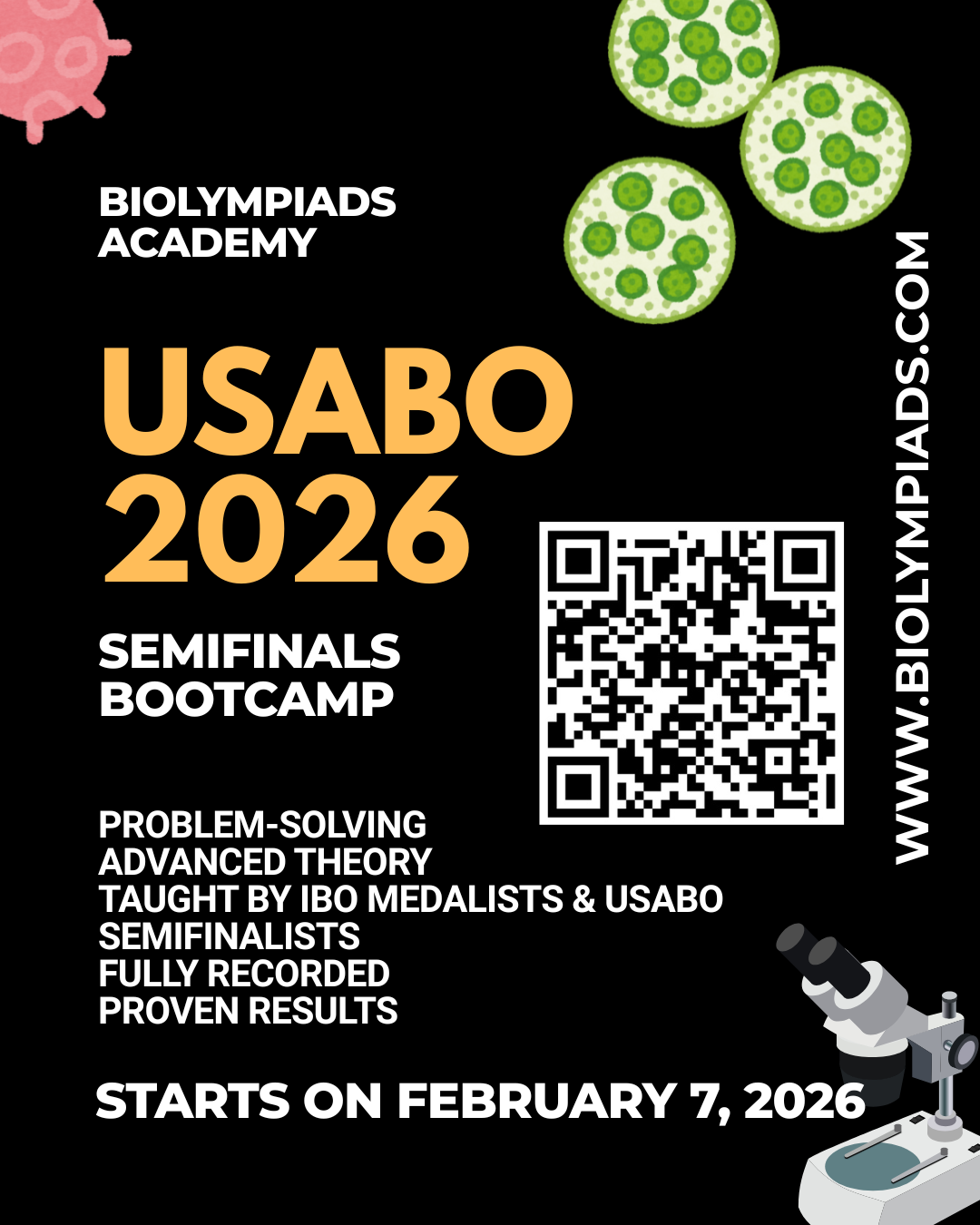 USABO 2026 Semifinals Bootcamp | Serious Prep for Serious Scores ...